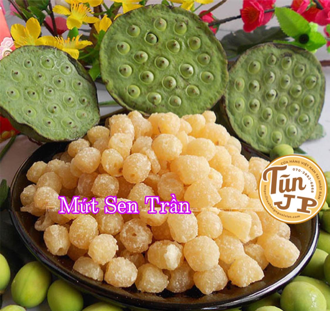 Mứt sen trần 200g – Cửa Hàng Người Việt Tại Nhật Bản
