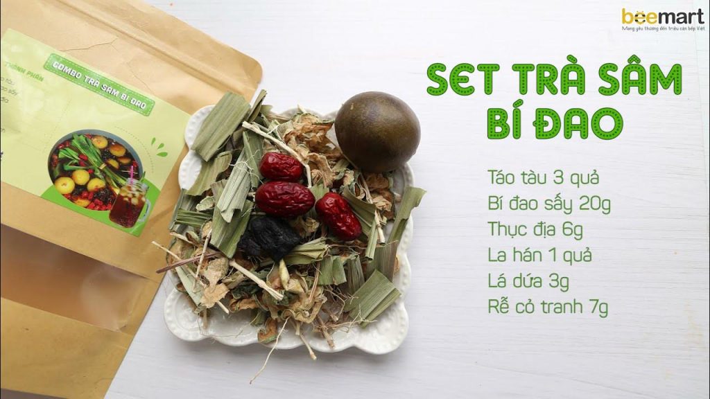Set Trà Sâm Bí Đao La Hán Quả – Cửa Hàng Người Việt Tại Nhật Bản